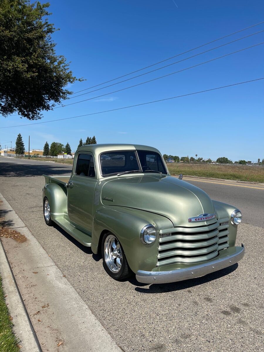 1951 Chevrolet 3100 Pickup Green Chevy for sale