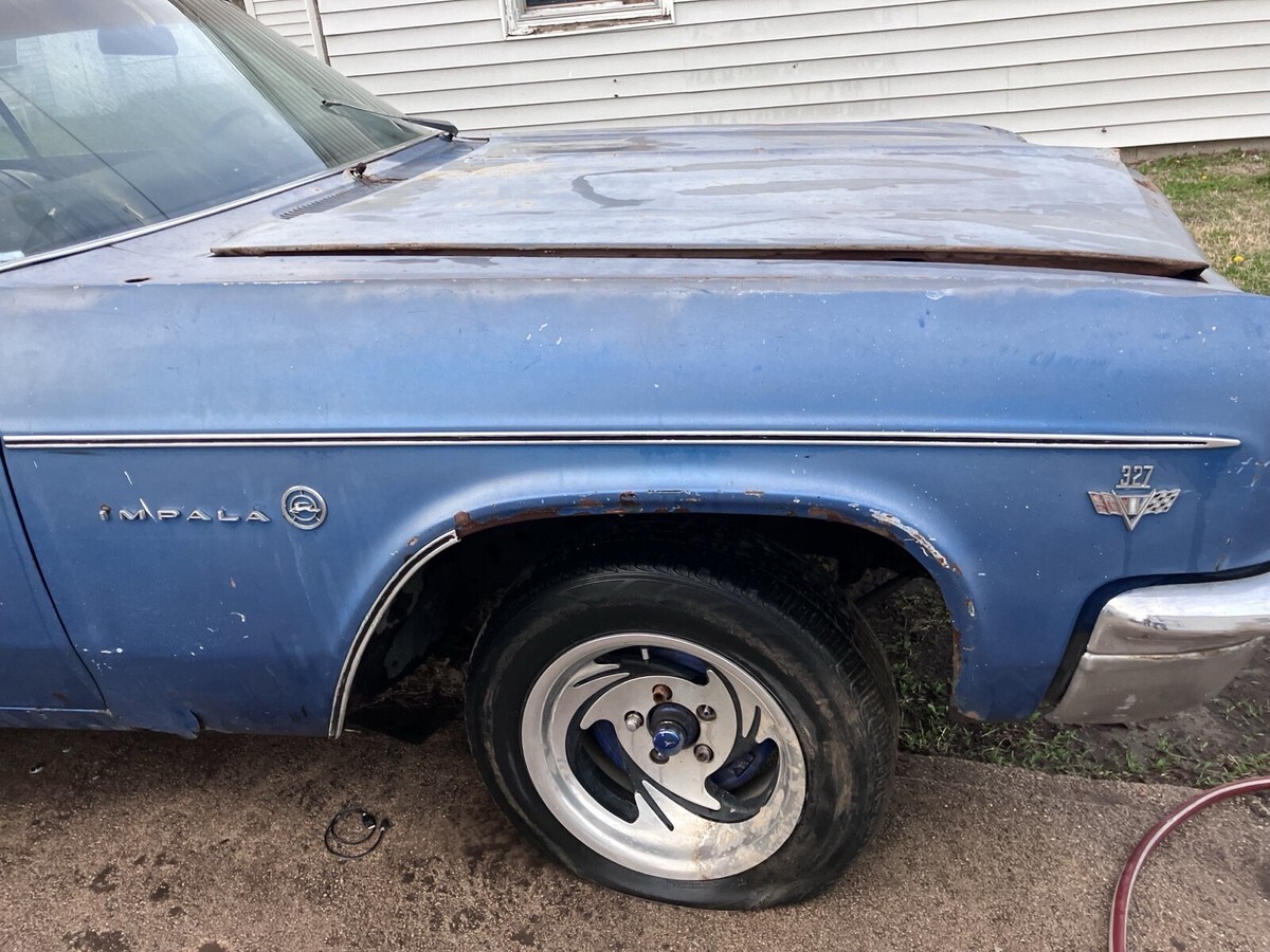 1966 Chevrolet Impala Blue 2 Door for sale