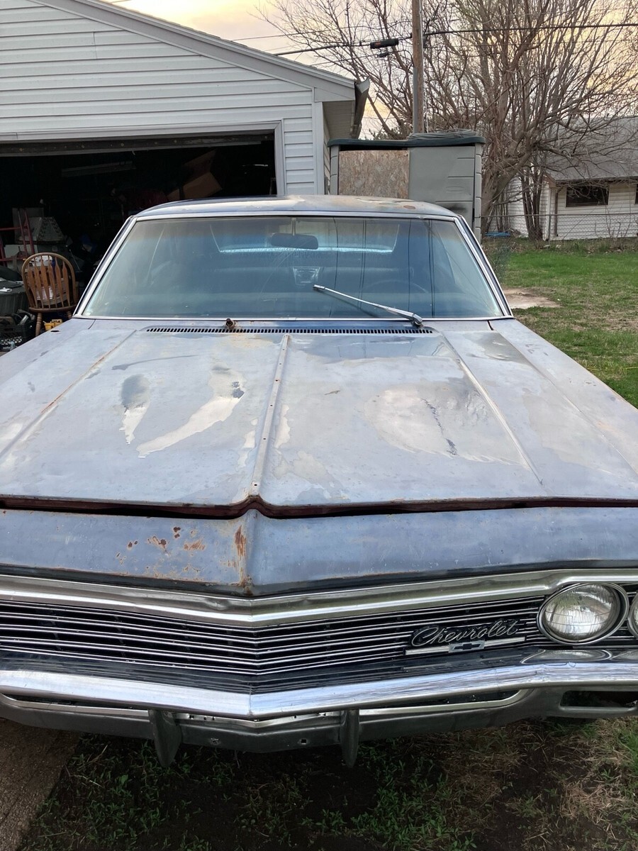1966 Chevrolet Impala Blue 2 Door for sale