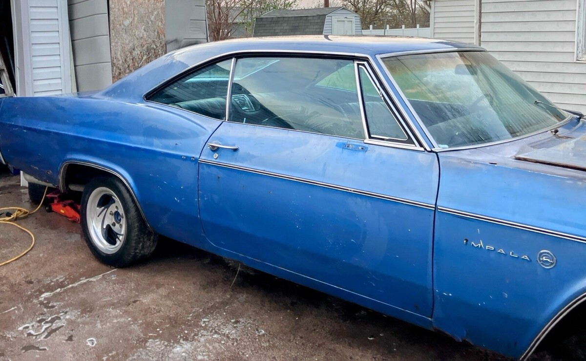 1966 Chevrolet Impala Blue 2 Door for sale