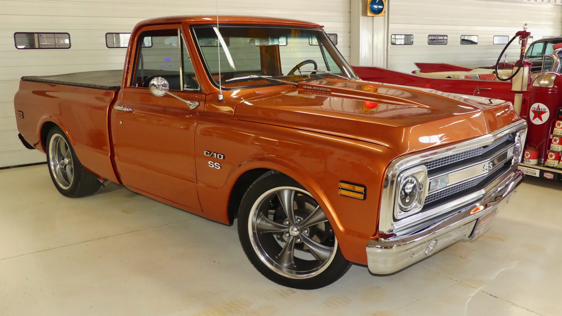 1970 Chevrolet C10 3350 Miles Burnt Orange Truck 350 Automatic For Sale