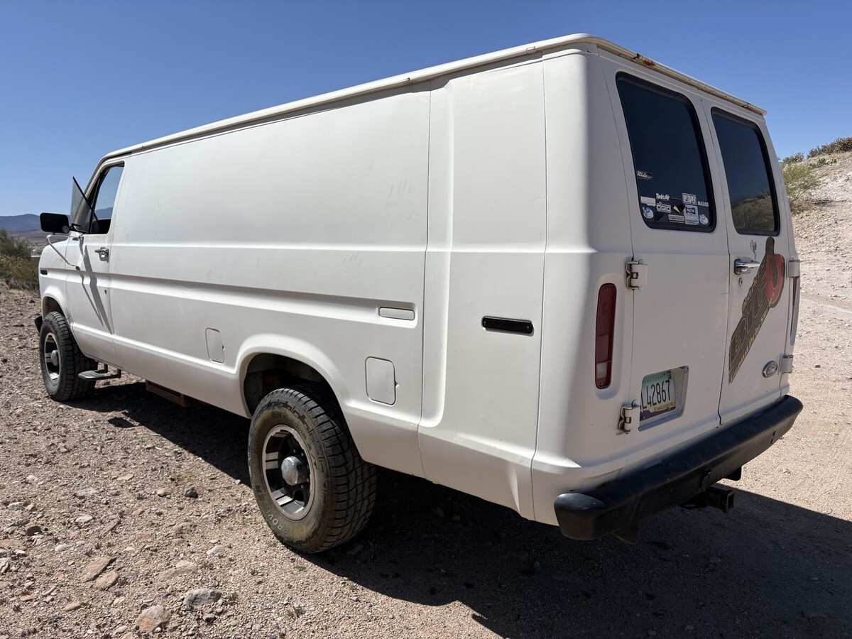 1987 Ford Econoline Van White for sale