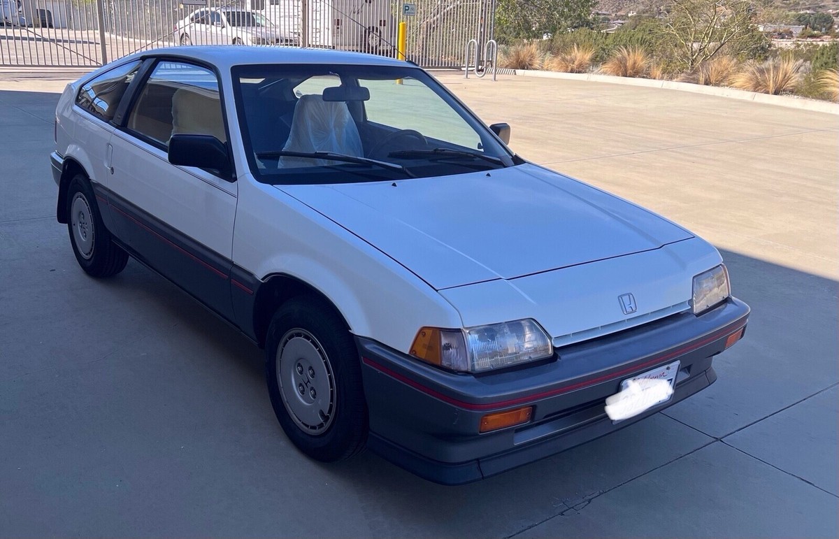 1987 Honda CRX Coupe White for sale
