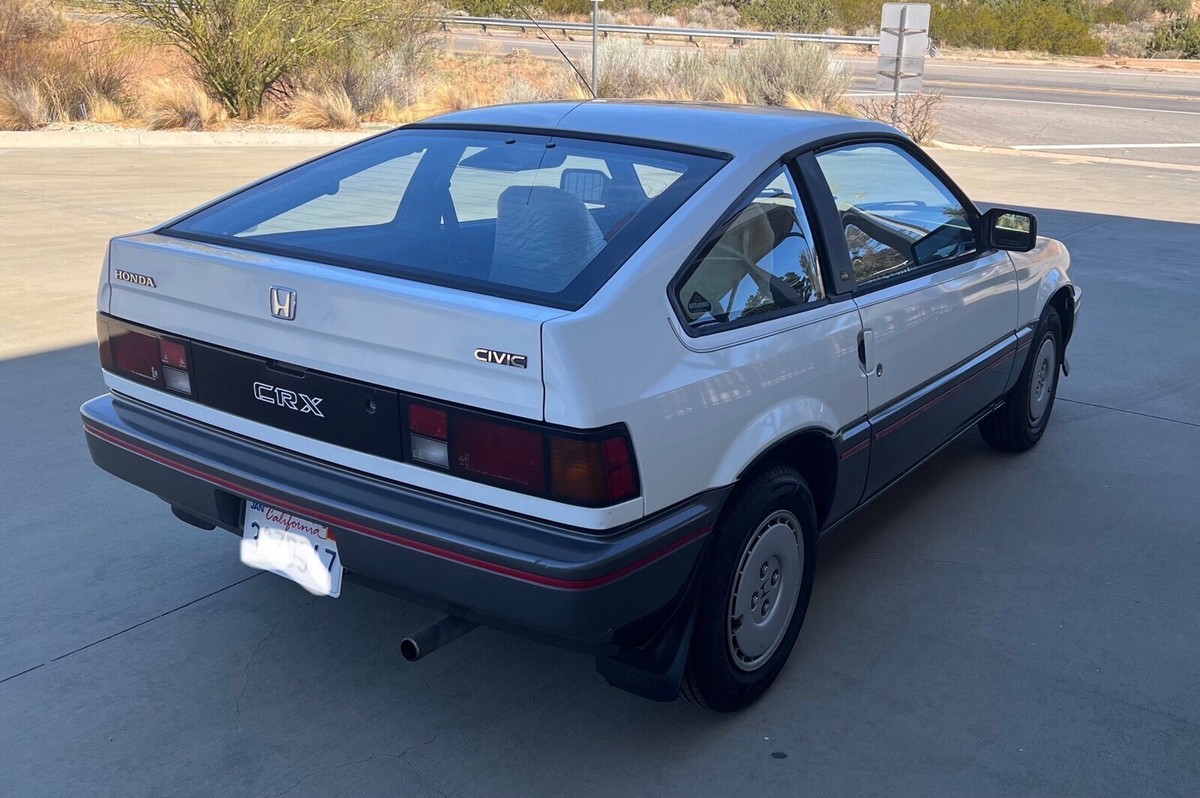 1987 Honda CRX Coupe White for sale